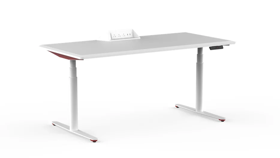 Zgo Electric Height Adjustable Table Frame Ergonomic Standing Desk ...