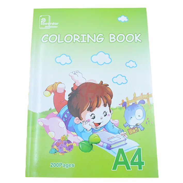 Wholesale Customized A4 Children's Coloring Books Offset Printing Art ...