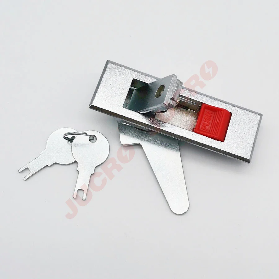 DL720-1H Fire Hydrant Cabinet Door Red Push Key Lock Push Button Latch ...