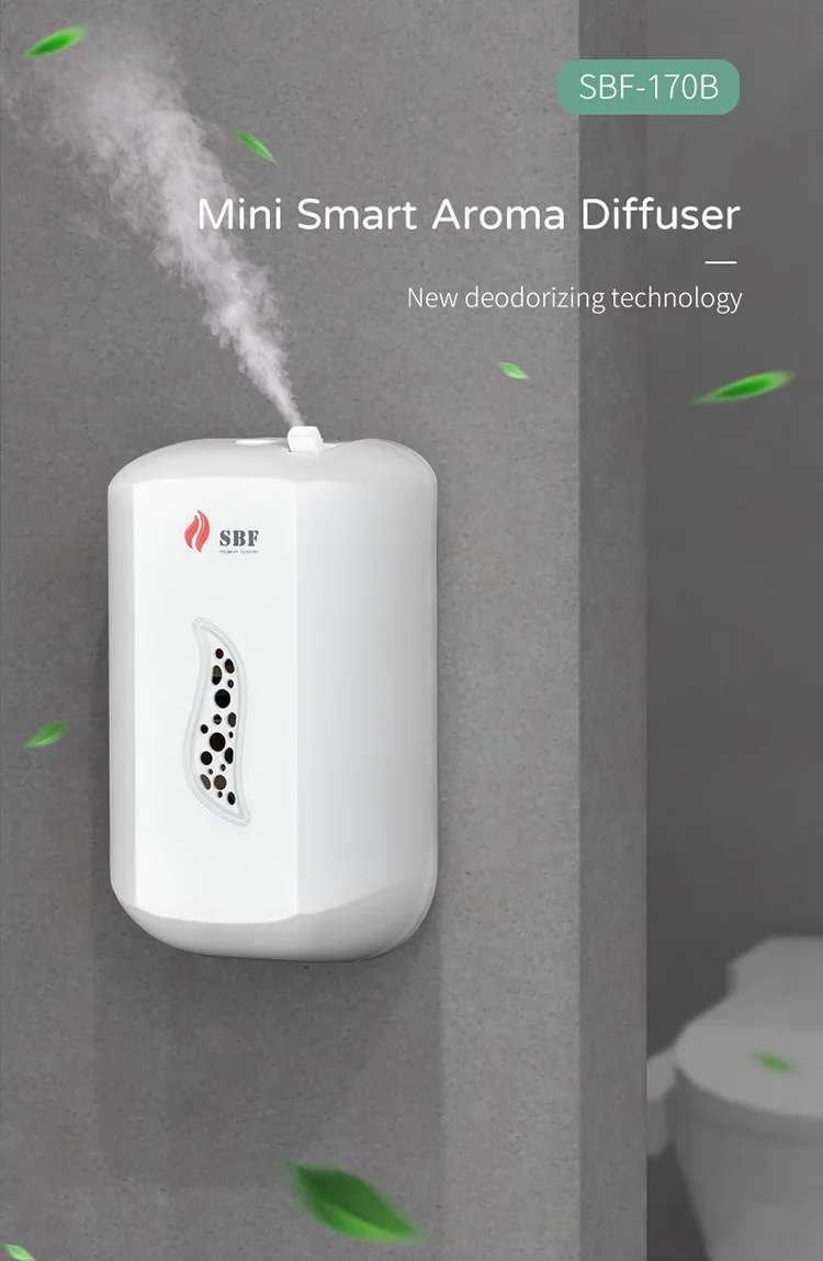 Wall Mounted Plastic Air Freshener Diffuser Perfume Dispenser Essential ...