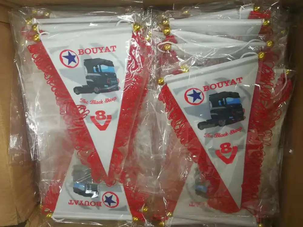 Hot Sale Custom Football Team Pennant Soccer Club Exchange Flag For ...