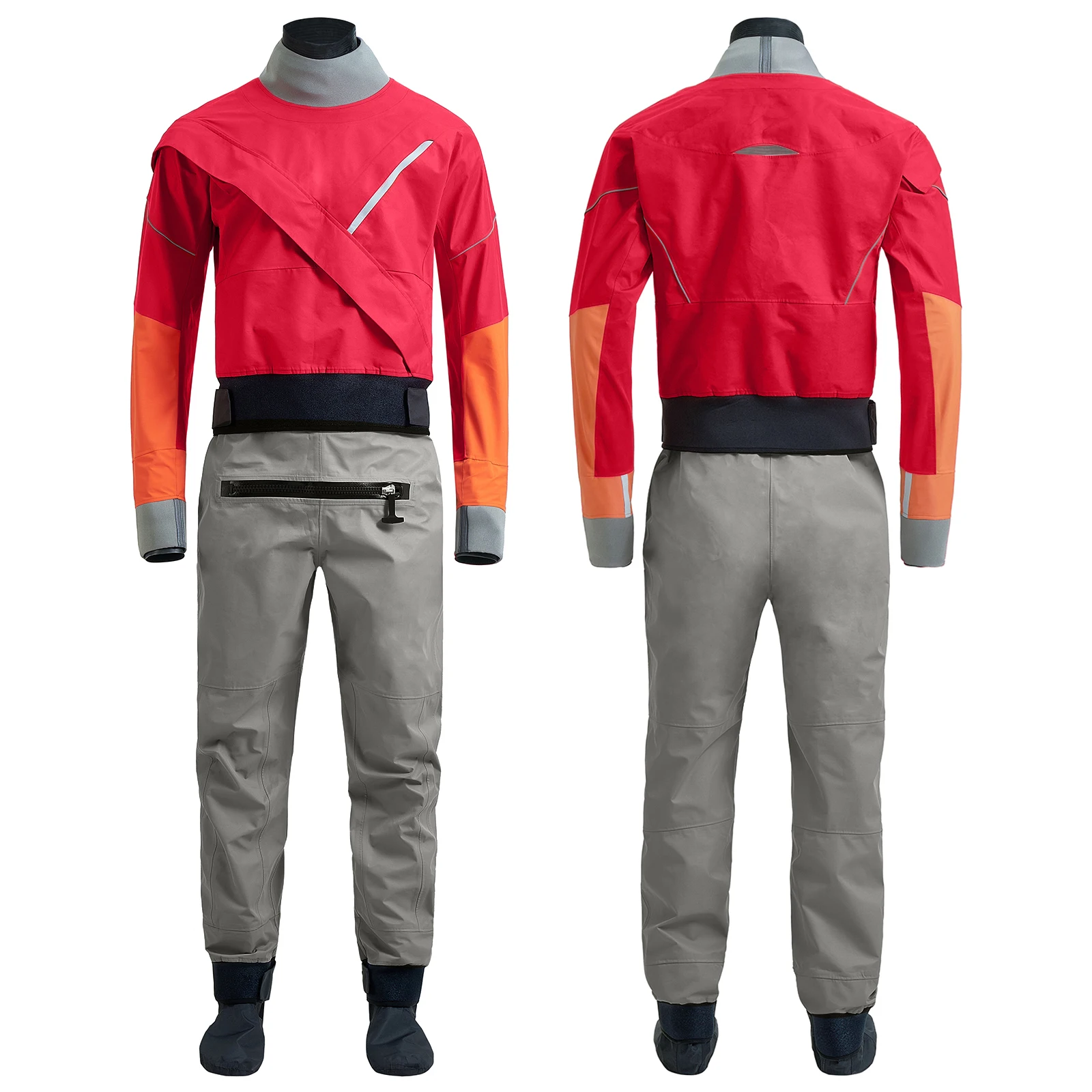 Men's Kayak Drysuit - Professional Waterproof Protection