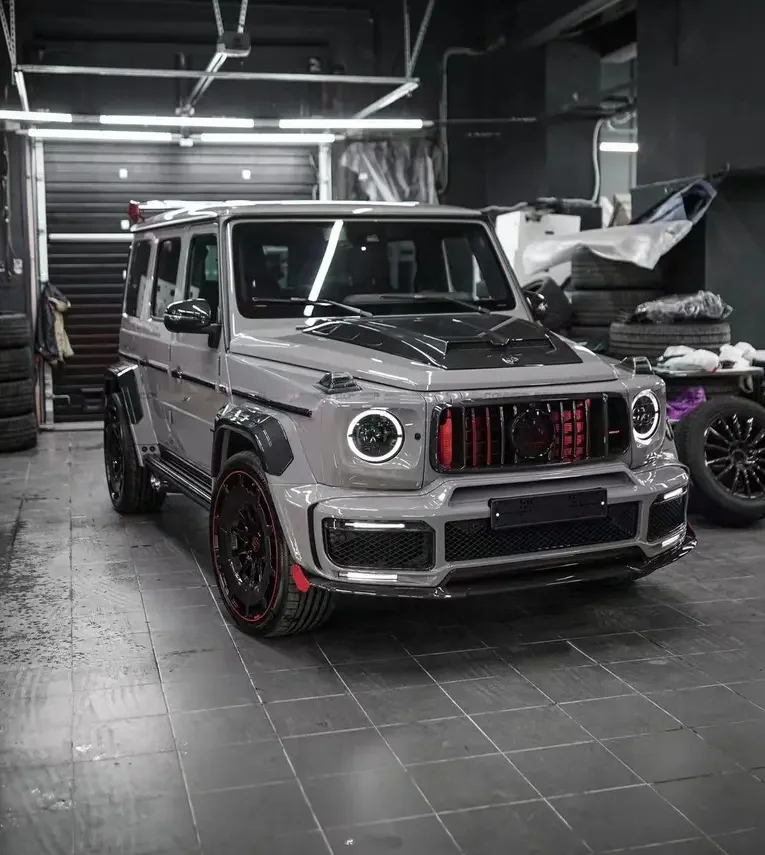 Full Dry Carbon Body Kit G900 R Style Auto Parts For Benz G Class W464 G500 G550 G63 - Buy For ...