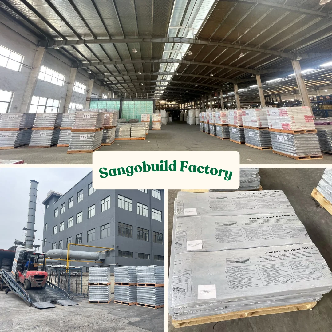 Decorative Style Roofing Sheets Modified SBS Bitumen Hexagonal Single ...