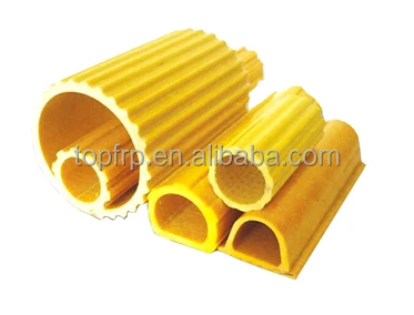 High Strength FRP Ladder Rung Gear Round Tube - Durable & Safe