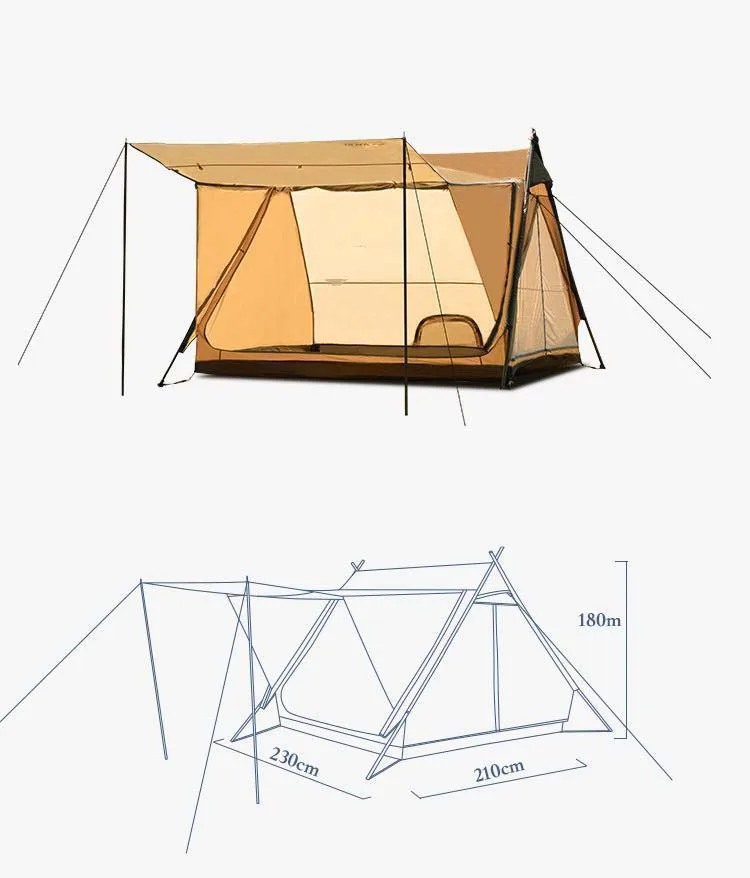 Desert Tan Outdoor Bed Tent With Half Ball Air Window 1-2 Person ...
