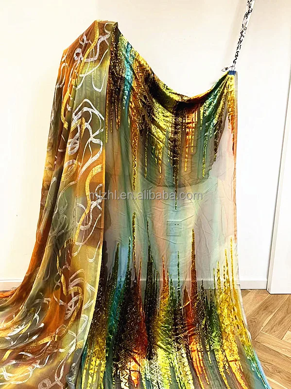 Exquisite Silk Chiffon Fabric - Perfect for Dirac Toub