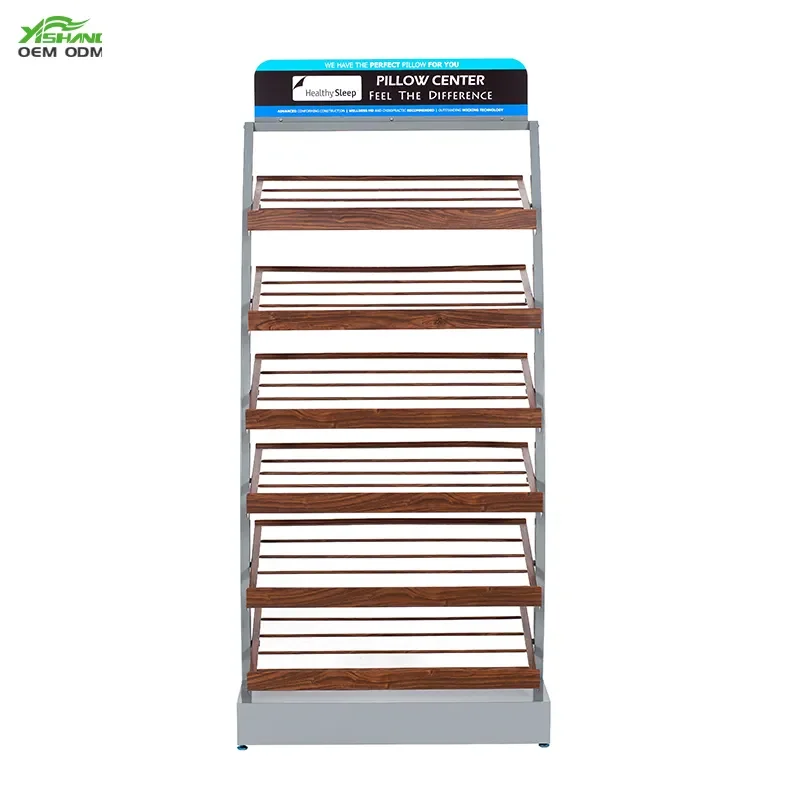 Free Standing Point Of Sale Exhibition Product Display Stand Metal ...