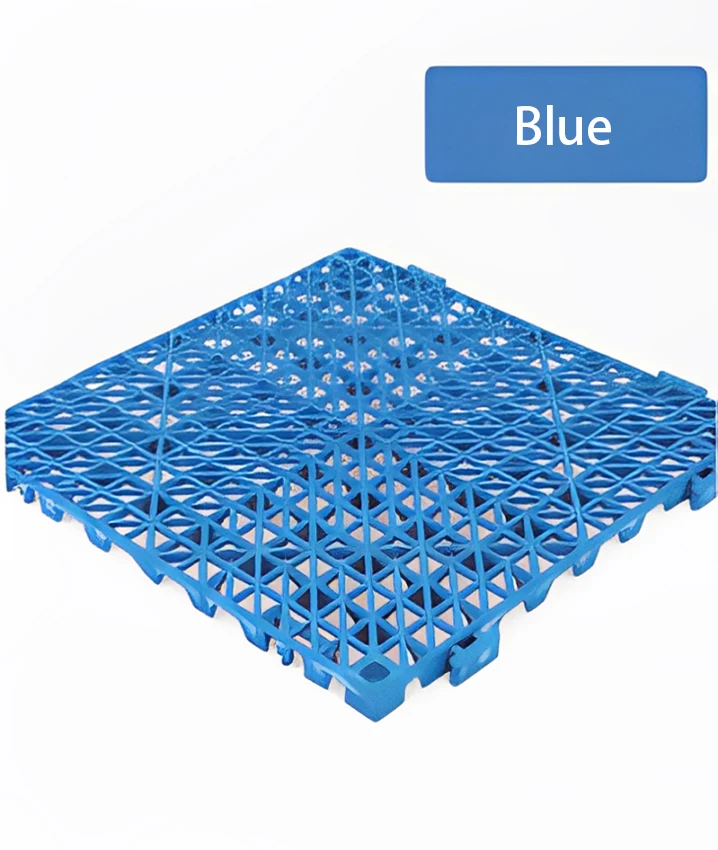 Interlocking Drainage PVC Modular Floor Tiles - Non-slip