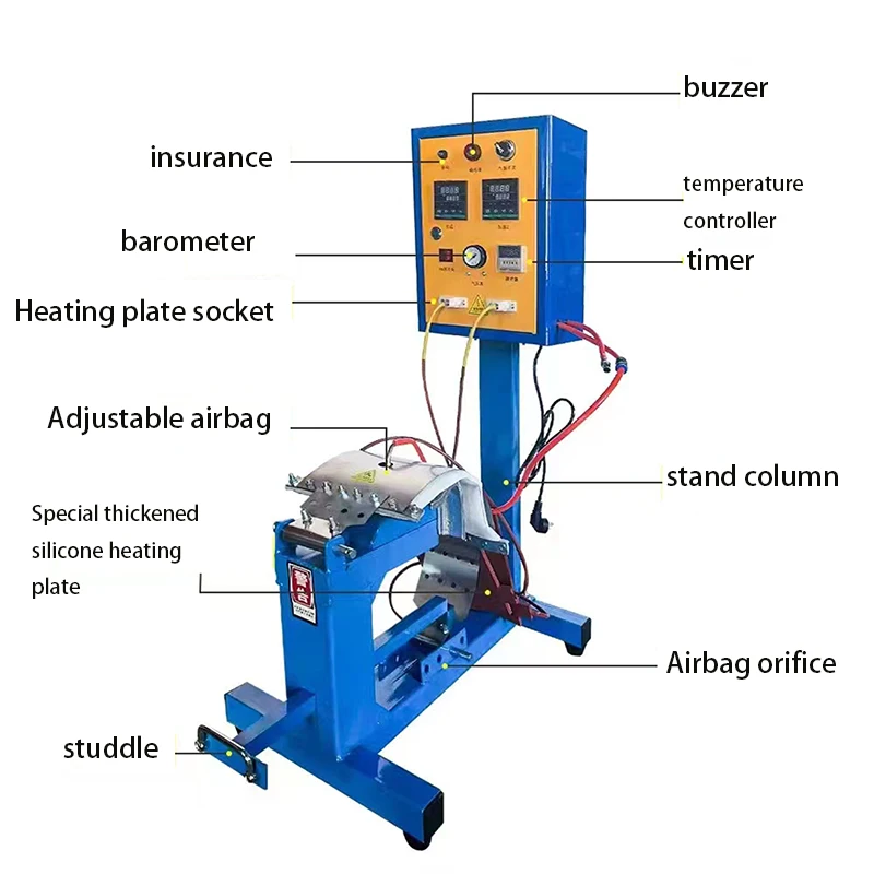 Horizontal Tire Repair Machine 220v Vulcanizing Tools And Equipment ...