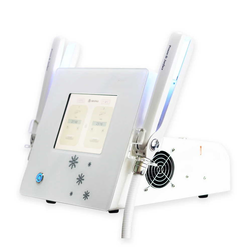 Ice Cool Frozen Hair Care Cold Cryotherapy Treatment Flat Iron Beauty ...