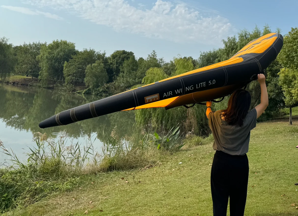 Inflatable Wing Foil Board Set for Kitesurfing - Durable & Versatile