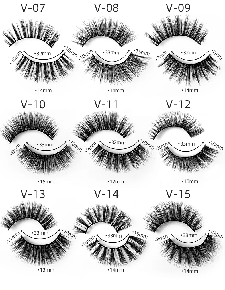 Best Silk Eyelashes - Private Label Faux Mink Eyelash 25mm