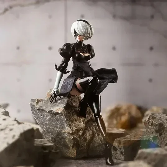 Hot Game Nier: Automata 2b Anime Statue Action Figure Model Doll ...