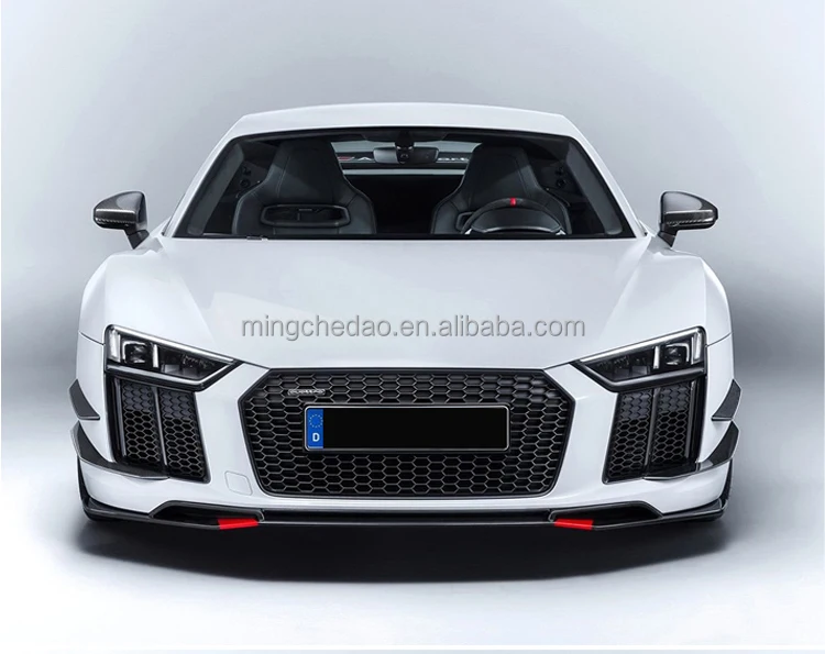 Performance Style Carbon Fiber Front Bumper Front Canard Front Bumper ...