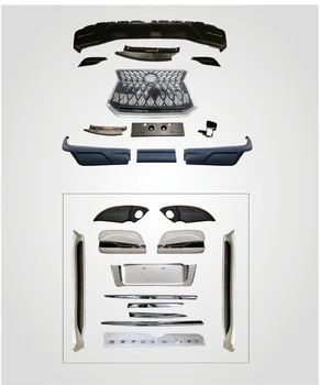 Car Body Kit Front Bumper Assembly Facelift To New Car Bumper Body Kit ...