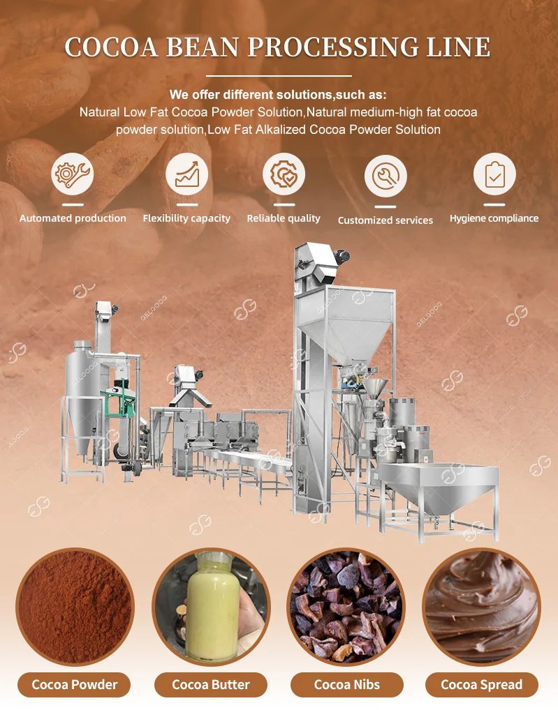 Automatic Cocoa Butter Oil Machine Cocoa Powder Making Equipment Cocoa Powder Plant| Alibaba.com