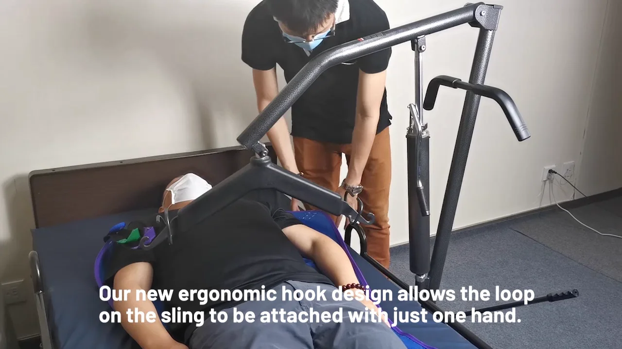 Medical Patient Lifting Crane Device Disability Transfer Hoist Elderly ...