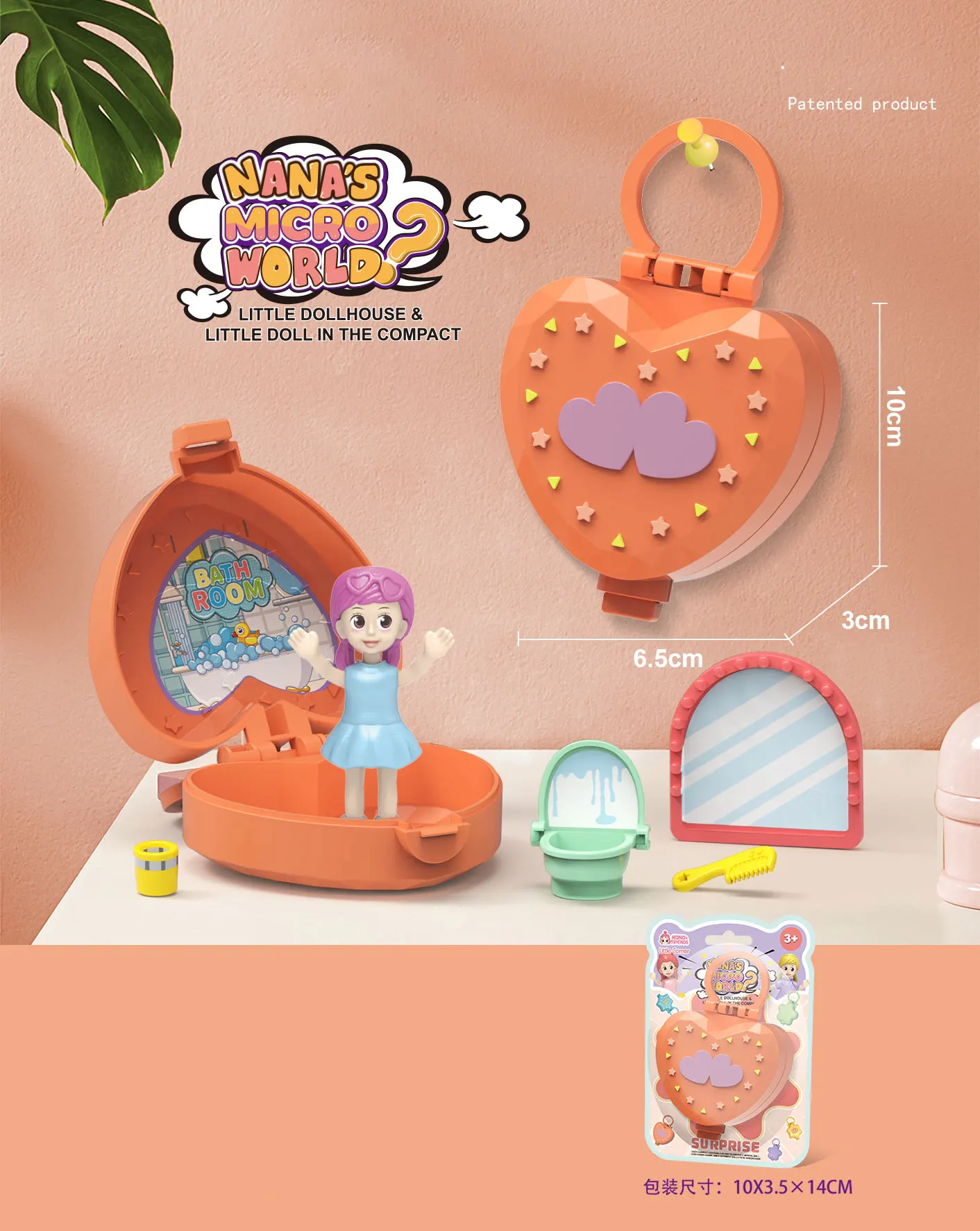 2023 Kid Toy Children Princess Doll Toy Mini Doll House Girl Role ...