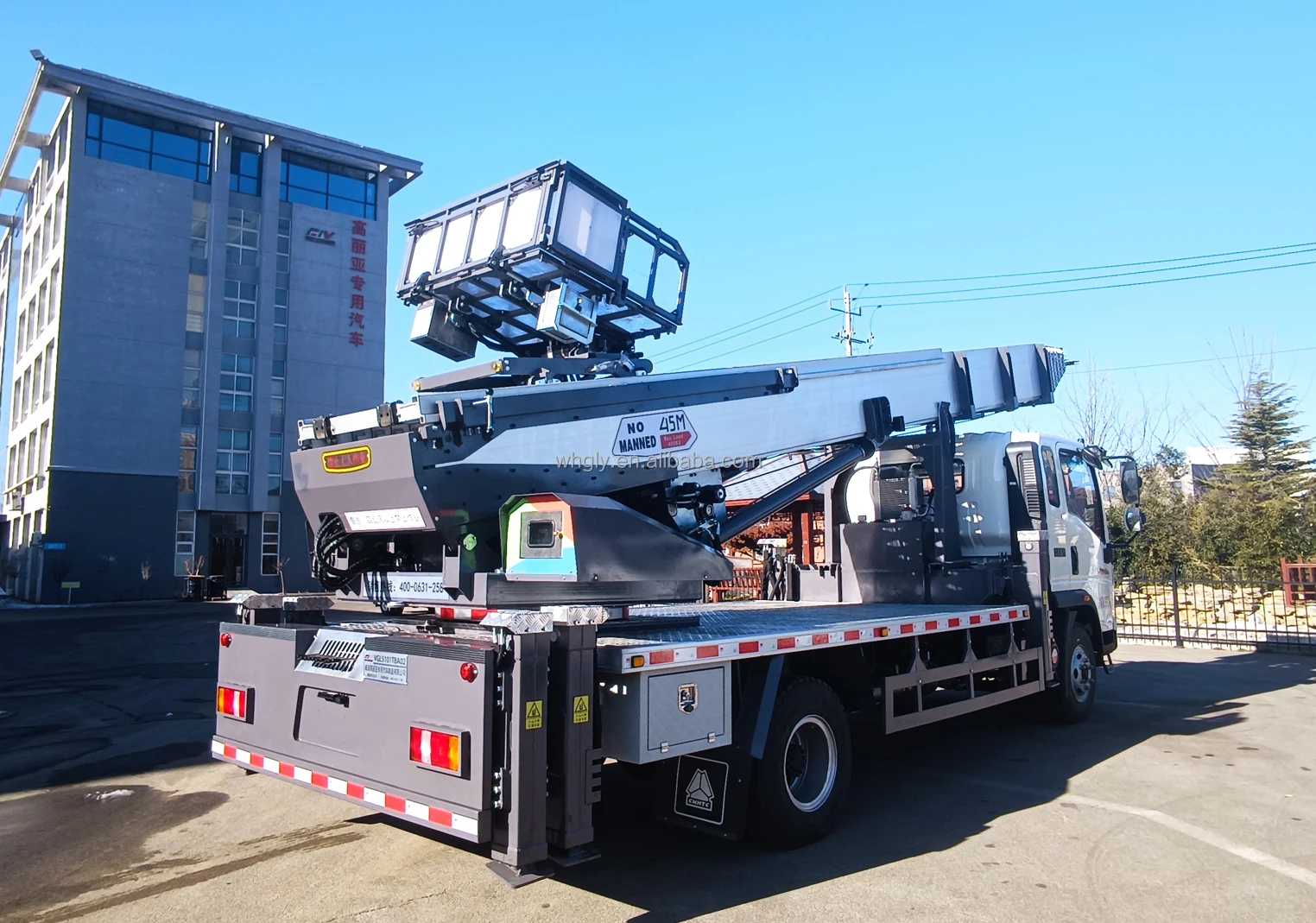 Truck Lift Platform Construction Using Loading Unloading High-altitude ...