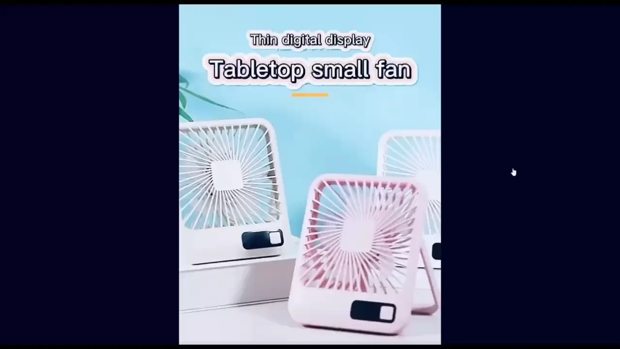 New Ultra-thin Desktop Fold Fan Usb Portable Cooling Fan New Arrival ...