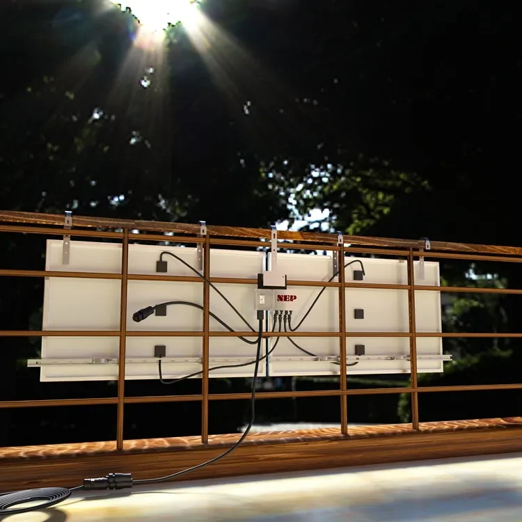 Balcony Power Plant Micro Inverter Grid Tie 300w 500w 600w 1200w Nep ...