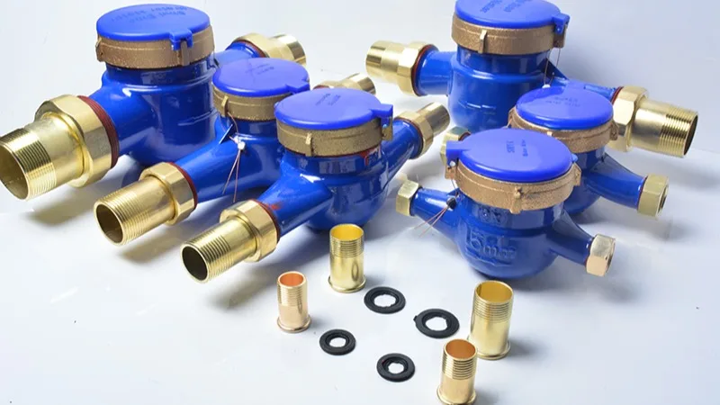 High Quality Dn15/20/25/4 6 1 Inch Cold Water Meter Class B Dry Dial ...