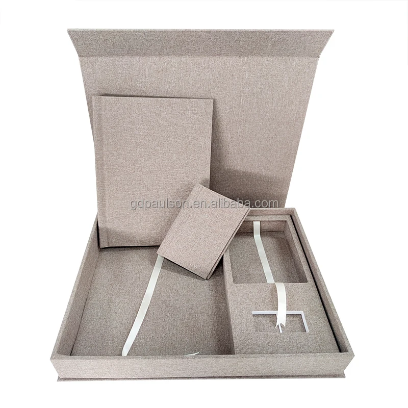 Customizable A4 and A6 Album Covers with Box and USB Hole