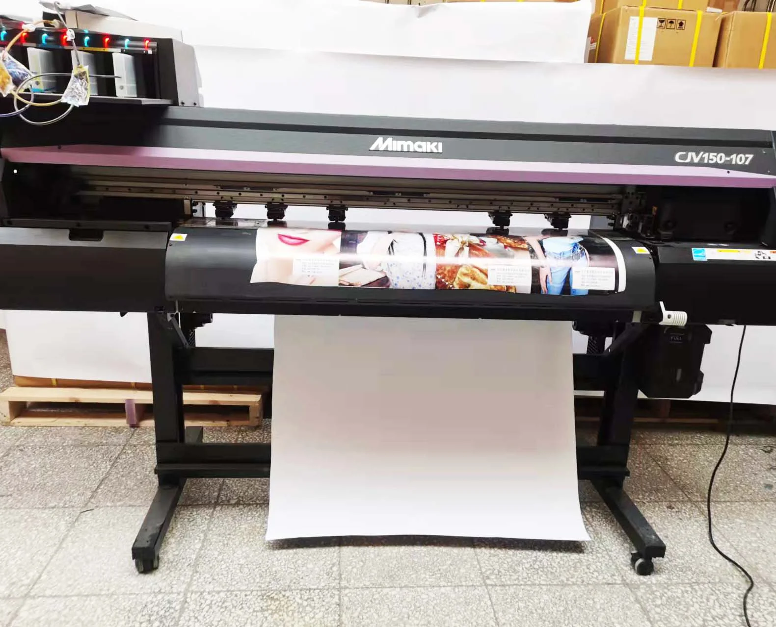 Used Mimaki Eco Solvent Printer Original Printer Cjv150-107 Print And ...