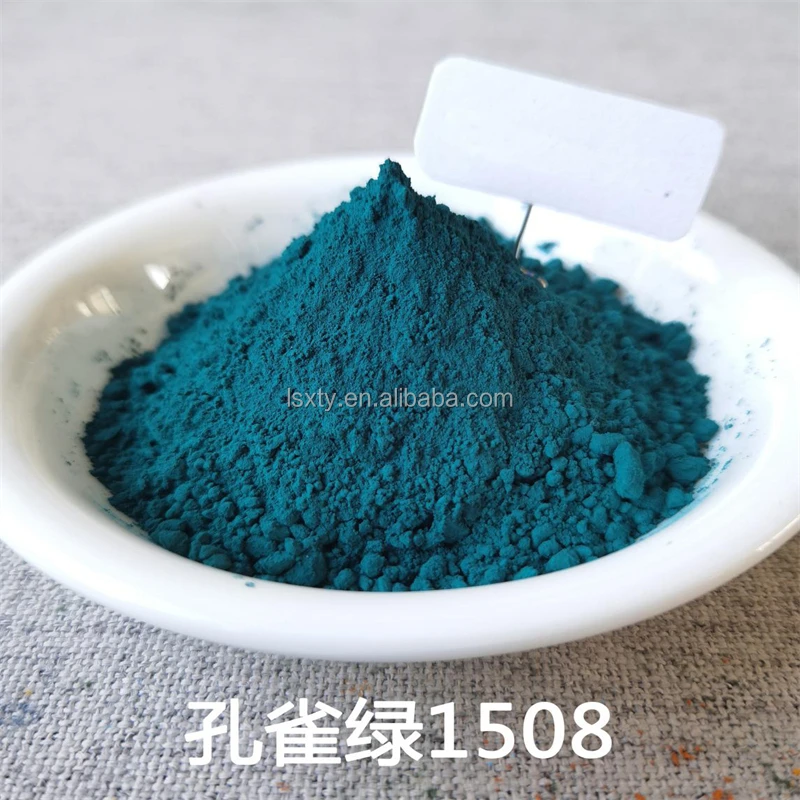 High Temperature Resistance 1300℃ Green Ceramic Pigment Blue Glaze ...