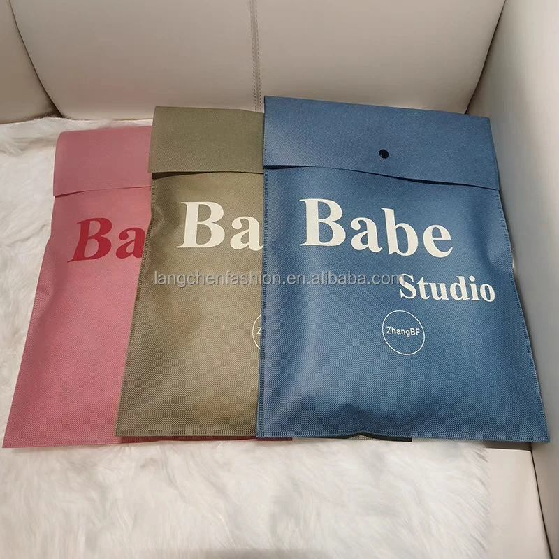 Reusable Non Woven Packaging Bags With Custom Logo Non Woven Shopping ...
