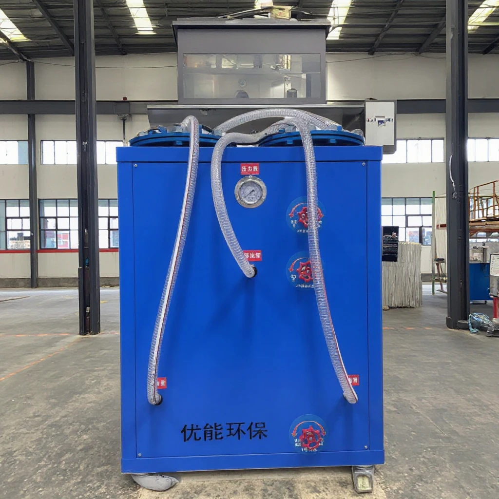 Black Diesel Purifier Used Oil Filter Recycling Machine Engine Oil ...