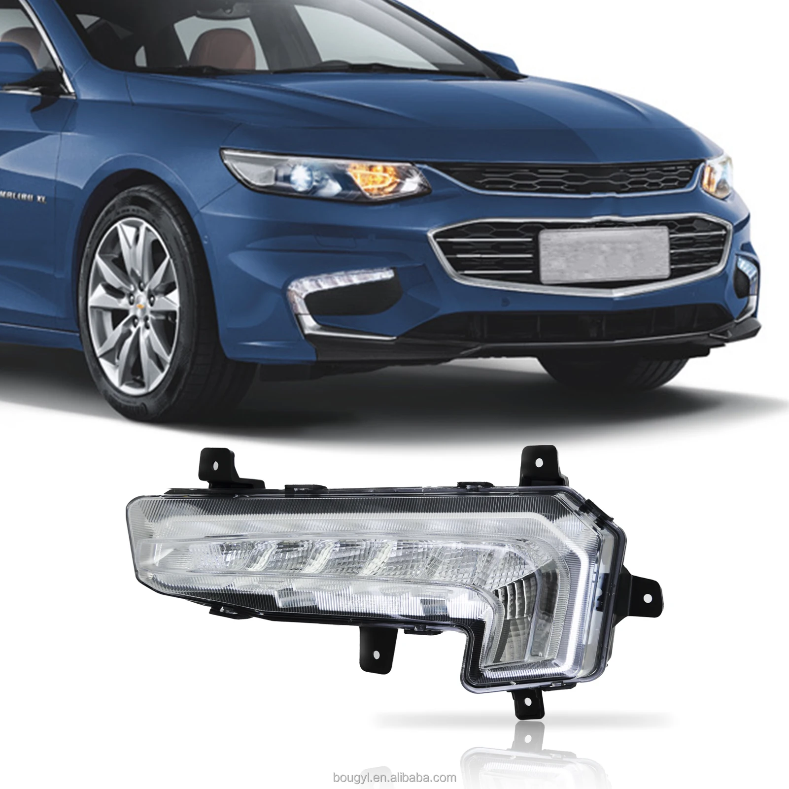 Car lighting system for Chevrolet Malibu 2016 2017 2018 Car Fog Lights ...