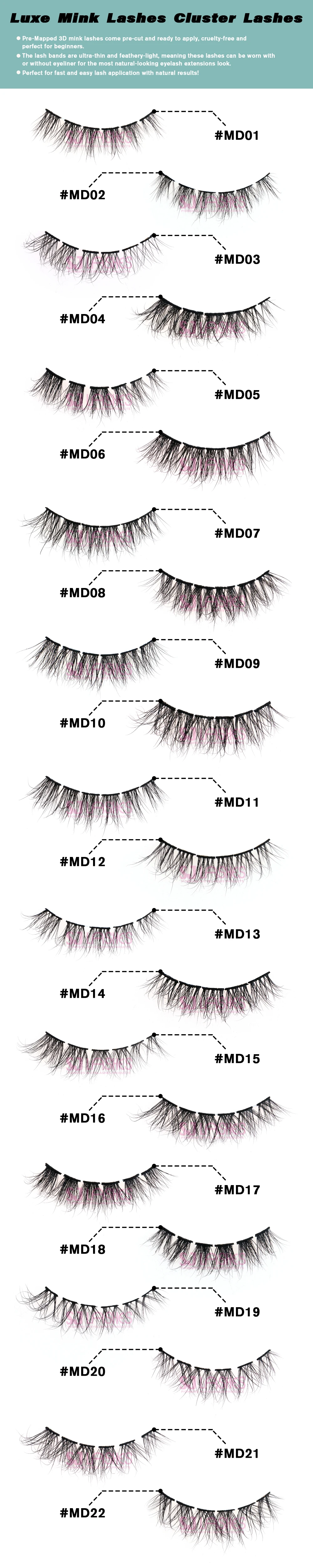 The Spiky Pre-mapped Diy Lashes With The Eyelash Box Custom Lash Book ...