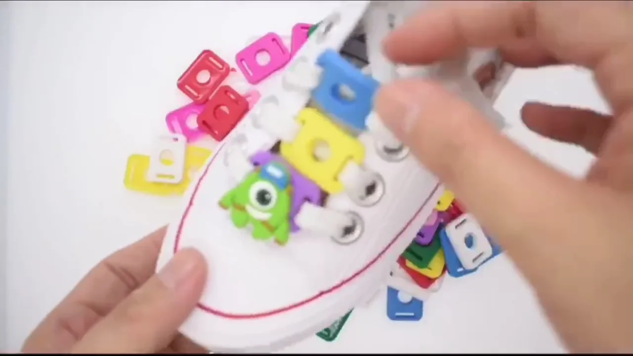 Wholesale Factory Vendor Colorful Shoe Lace Charm Buckle Shoelace ...