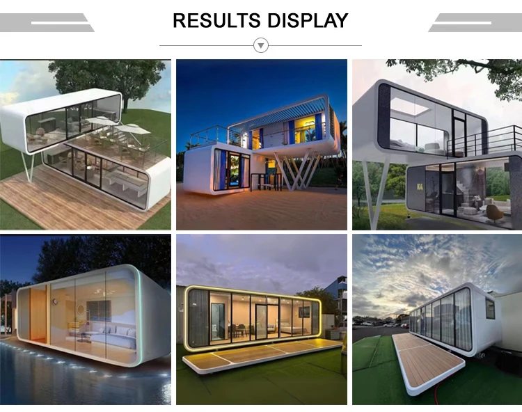 Modern Elegant Design Prefab Apple Container Homes Modular Portable ...