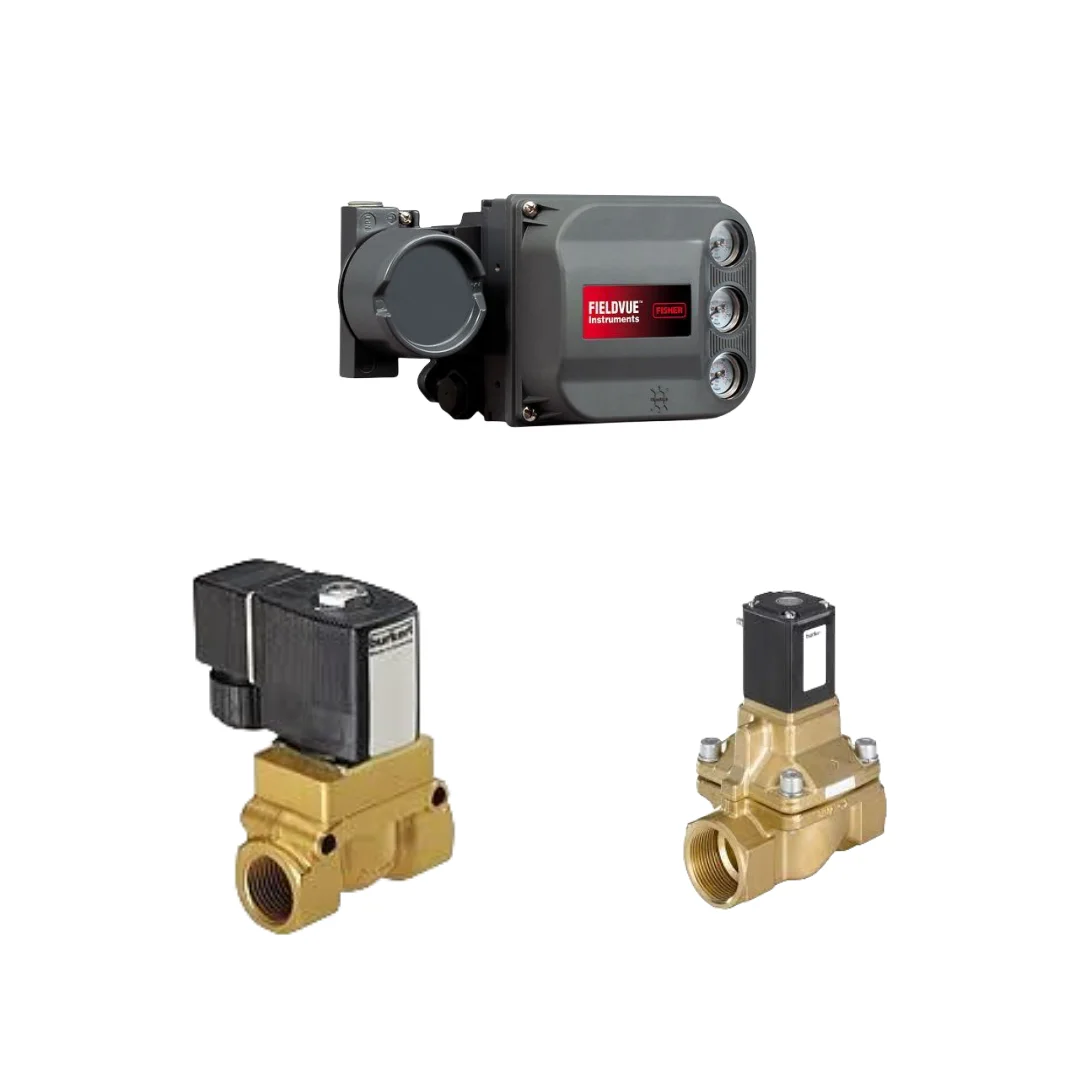 As Ln85 Series Cage Guided Globe Control Valve Parts With Solenoid ...