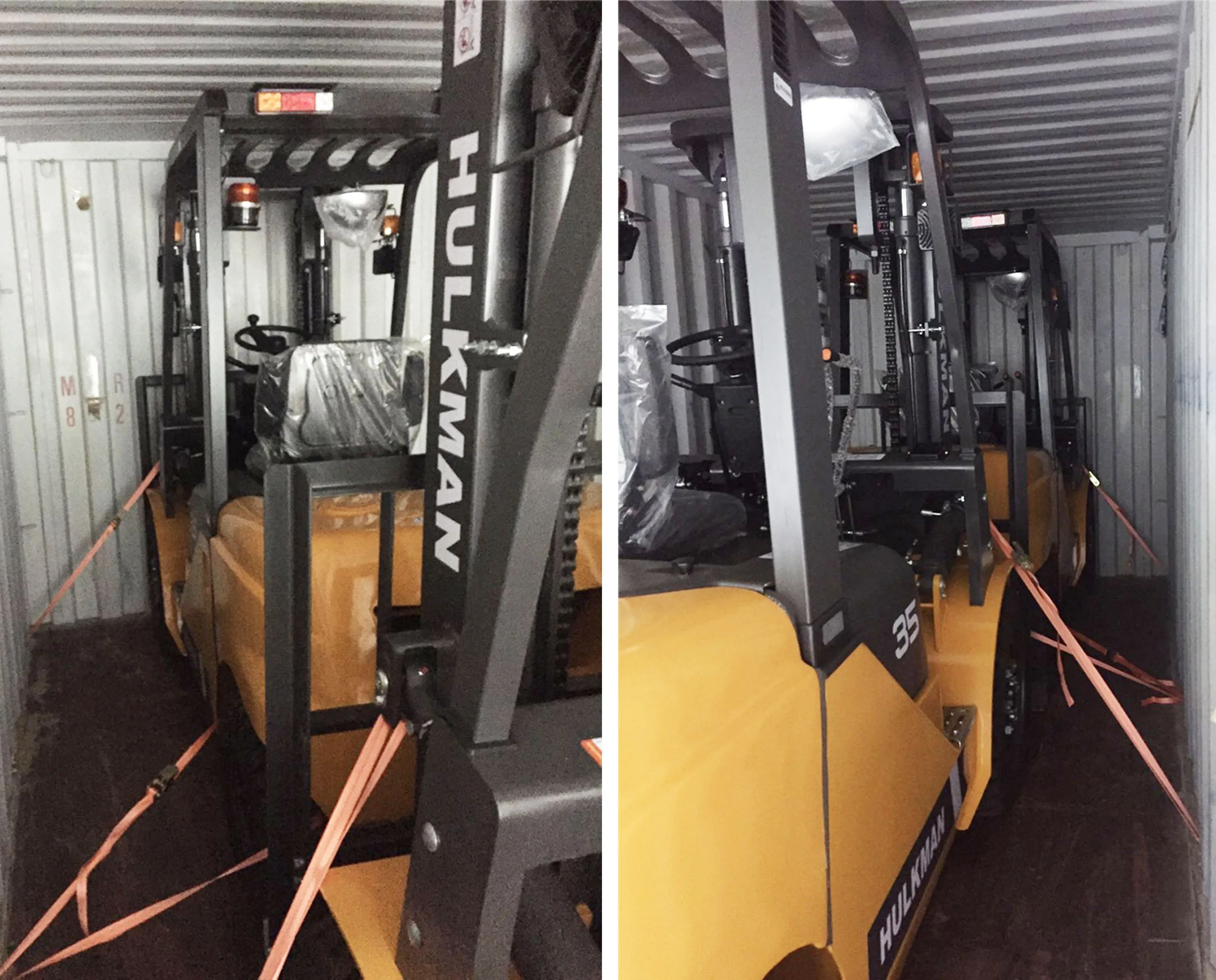 3.5t Container Mast Forklift With Japan Engine - Buy Container Mast ...