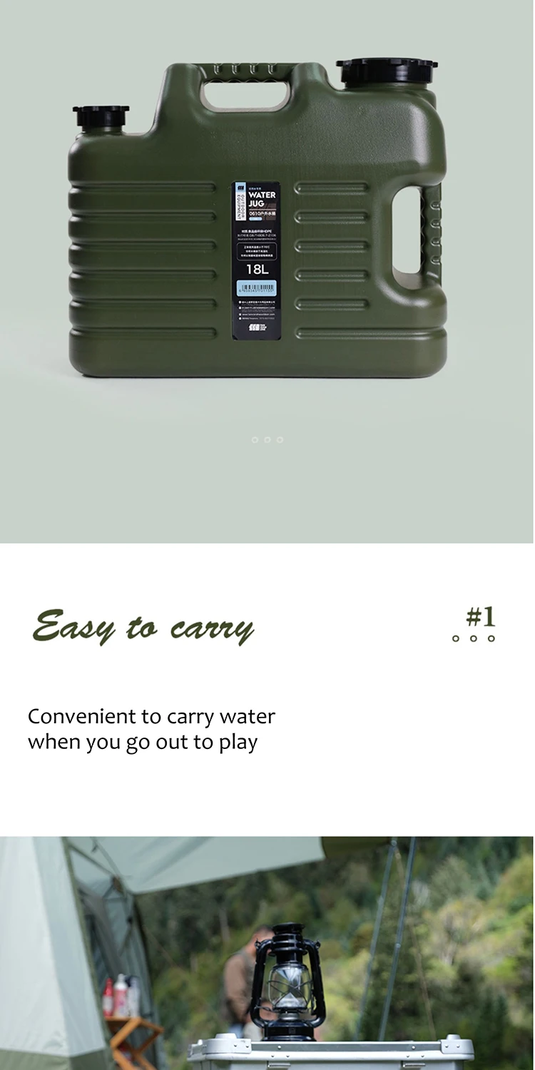 Outdoor Multifunctional Water Storage Tank Portable Camping Water ...
