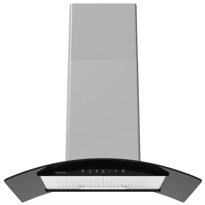 Stainless Steel Island Cooker Hood With Smart Auto Heat Cleaning ...