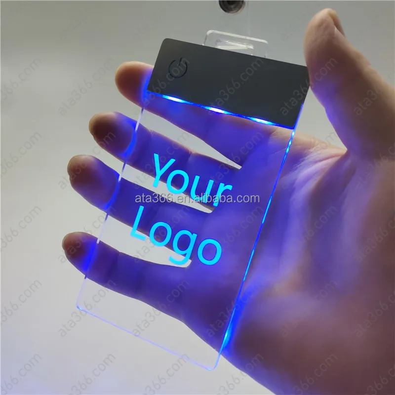 1 Luxury Acrylic Led Name Badge Custom Name Badge Printing Personalized Laser Engrave Unique ...