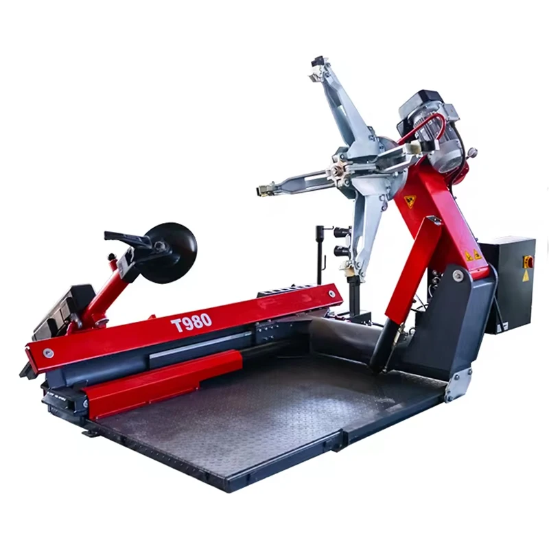 56" Rim Truck Tire Changing Machine Heavy Duty Tyre Changer Automotive ...