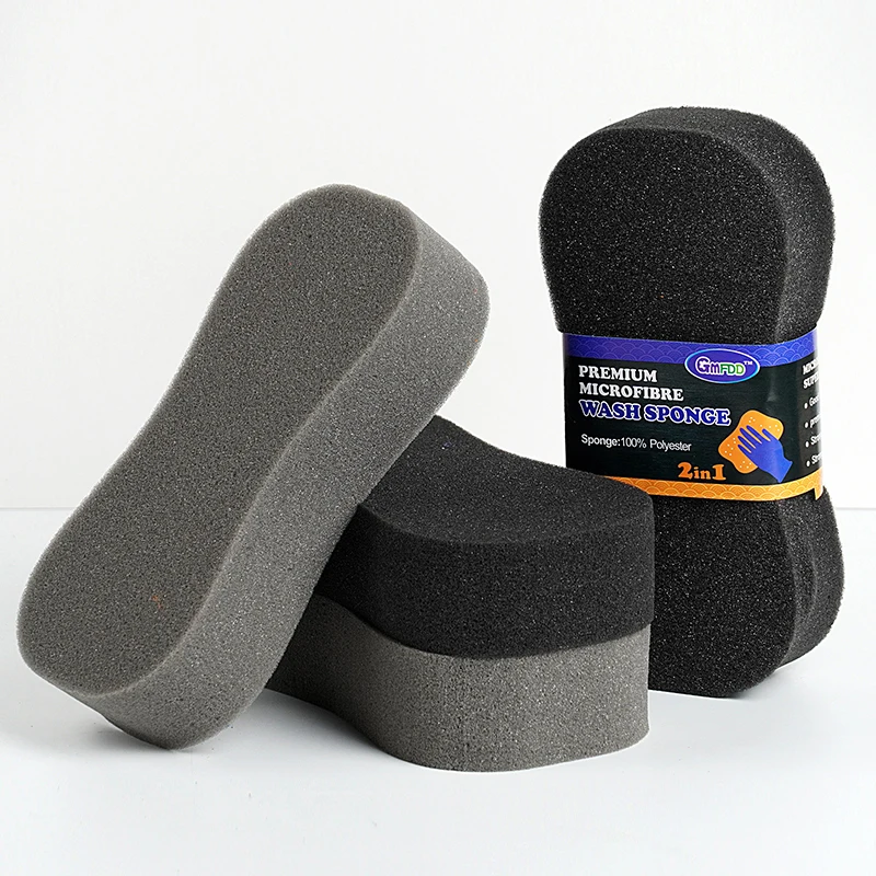 Three-layer large wovy washing sponge for car high density car washing ...