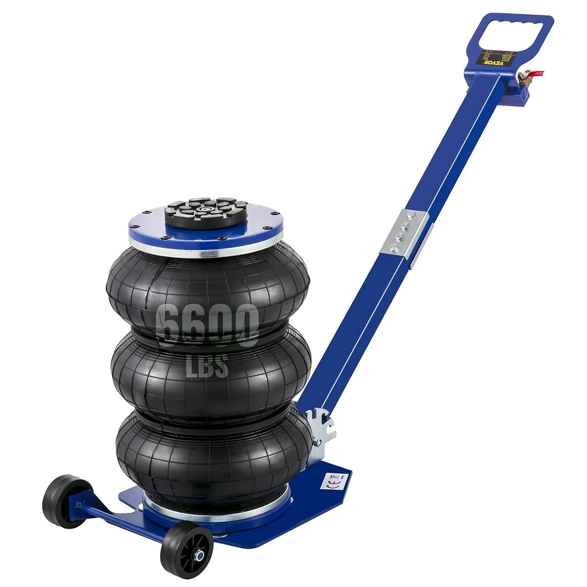 3t/6600lbs Triple Balloon Pneumatic Auto Inflatable Air Jack For Car ...