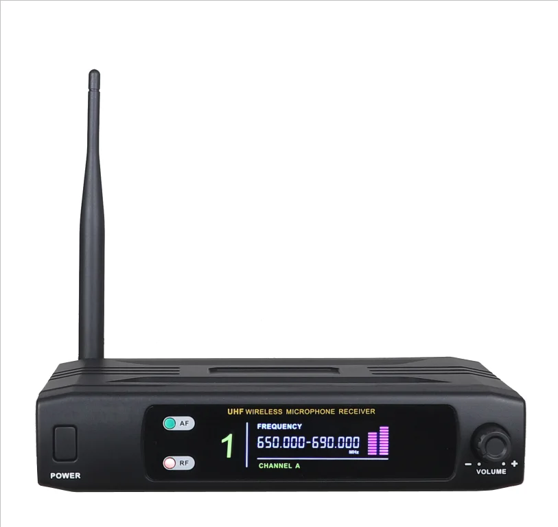 Single Channel Handheld Uhf Wireless Microphone Fm Mic System - Buy ...