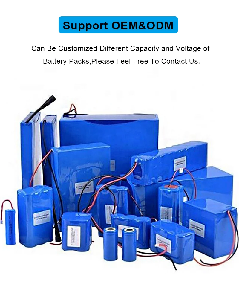 Doublepow OEM Li Ion Battery Pack - 2AH to 20AH Capacity