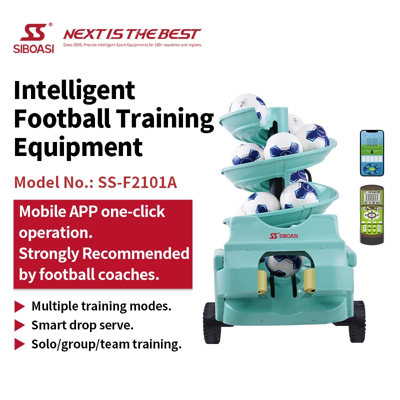 Alibaba.com: SIBOASI F2101A Automatic Football Machine Launcher for ...
