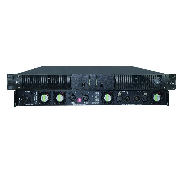 1u Amplifiers 2x2400w Power Amplifier Class D - Buy Professional Power ...