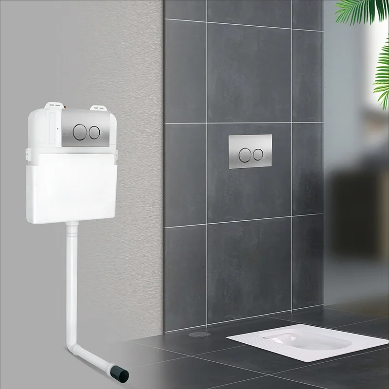 Stylish HDPE Concealed Cistern for Squat Toilets Toilet Water Tank with ...