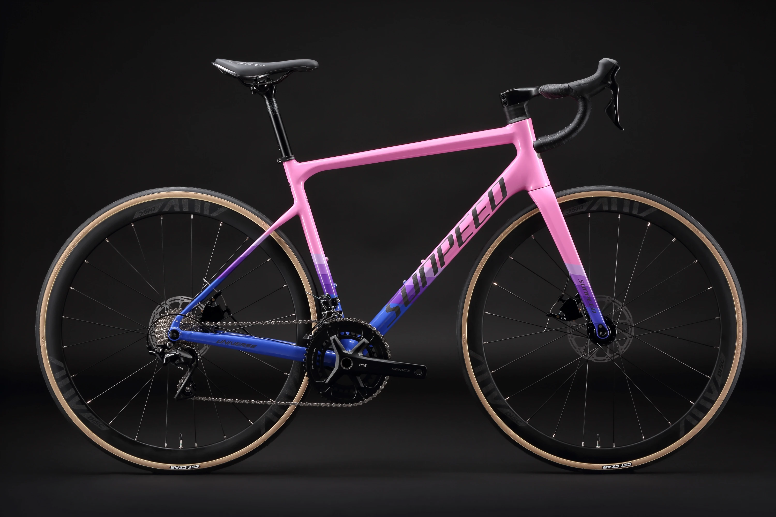 SUNPEED 18-Speed Aluminium Road Bike with Disc Brakes & Shimano Handlebar